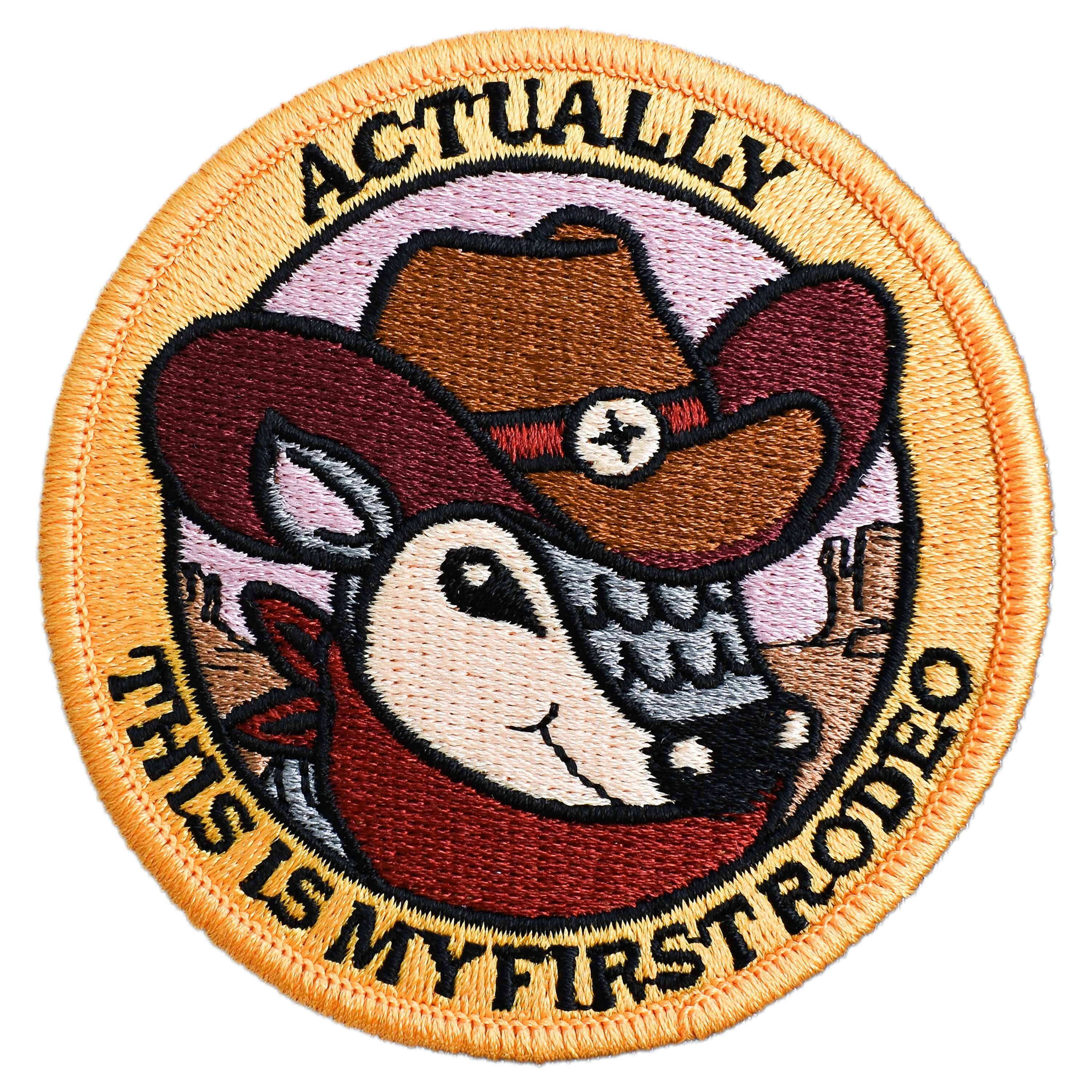 Actually, This is My First Rodeo (Iron-On Patch) – Keller Kreuzberg